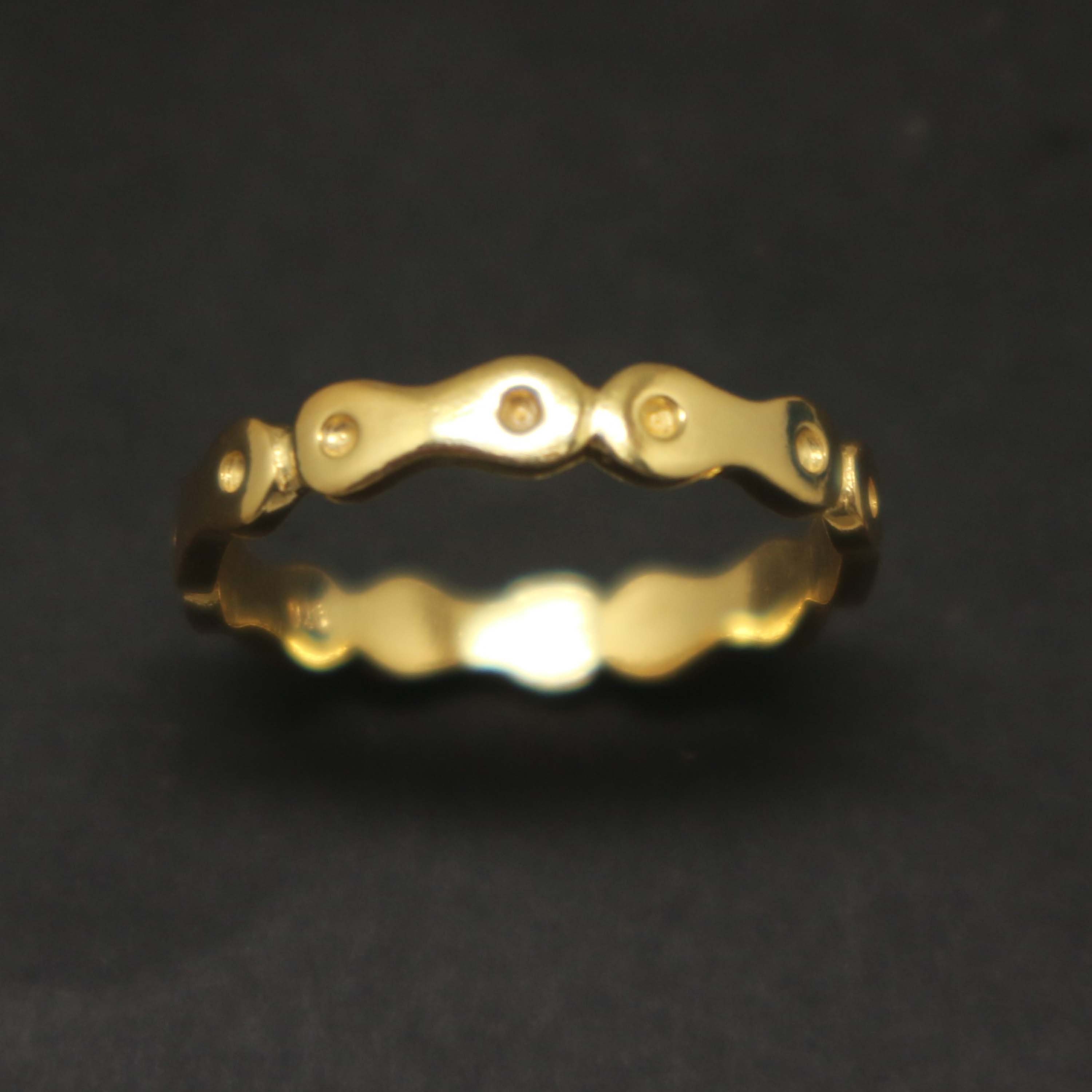 925 Silver Bicycle Chain Ring - Bicycle Chain Jewelry, Gift for Bicycle ...