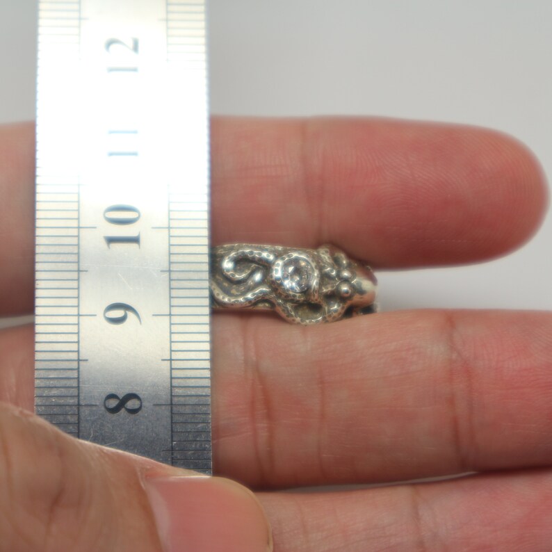 Silver Octopus Engagement Couple Rings Octopus Jewelry | Etsy