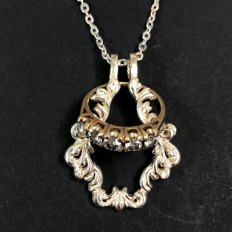 Ring Holder Necklace - Etsy