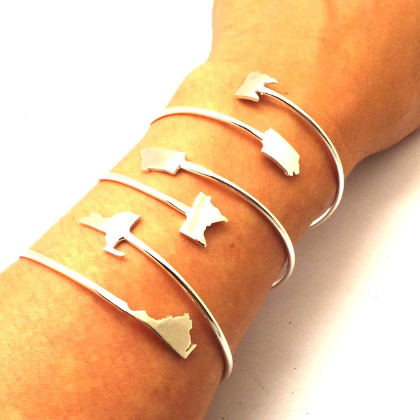 State Bracelet - Etsy