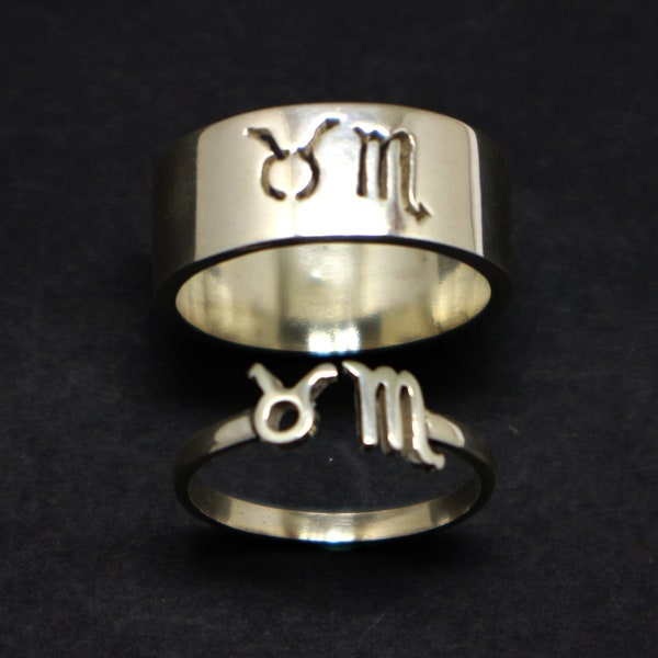 Jewelry Taurus Ring - Etsy