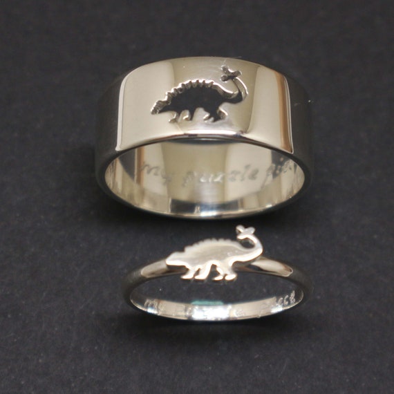 Puzzle piece promise rings store