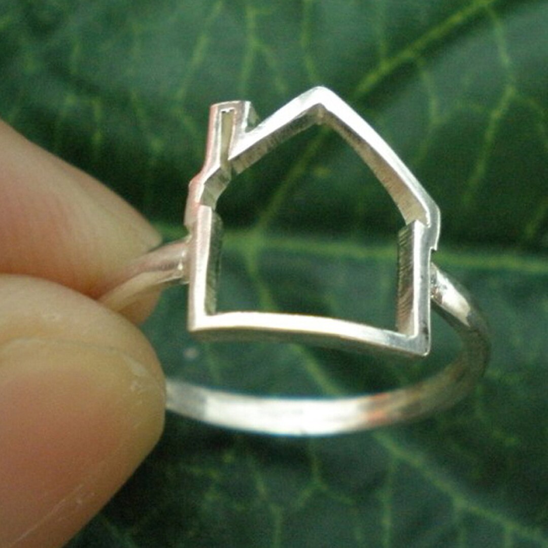 Realtor Home Sweet Home Ring - House Jewelry - Valentines Day, Spring ...