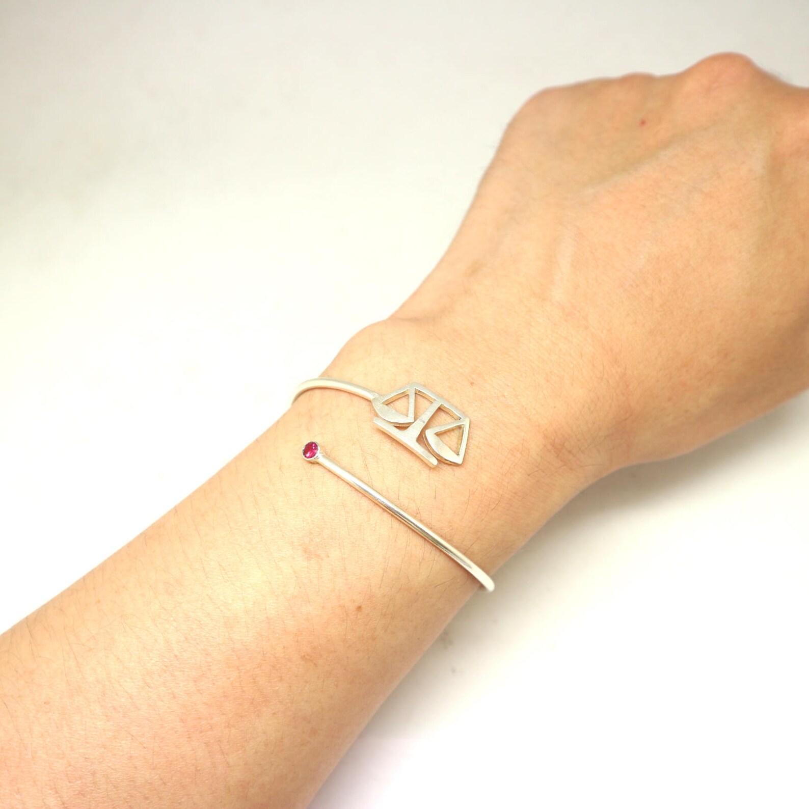 Silver Lawyer Scale of Justice Bracelet - Lawyer Jewelry, Graduation ...