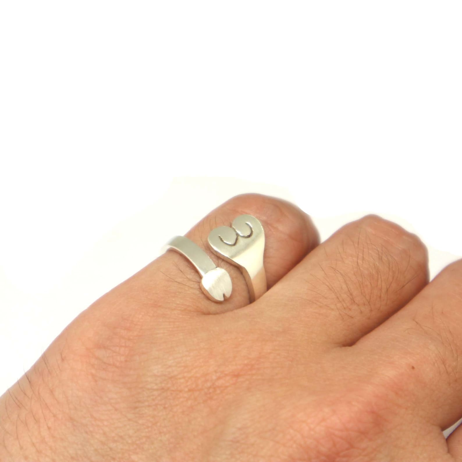 Silver Phallic Worship Penis Ring : Cock Jewelry - Etsy