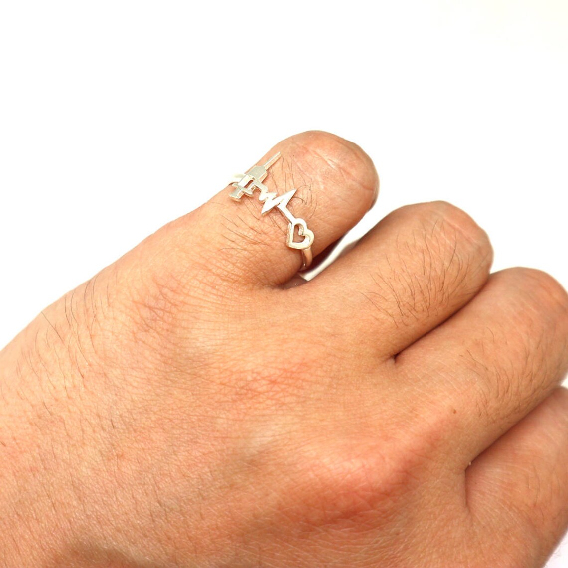 Silver Anesthesiologist Ring Nursing Student School - Etsy