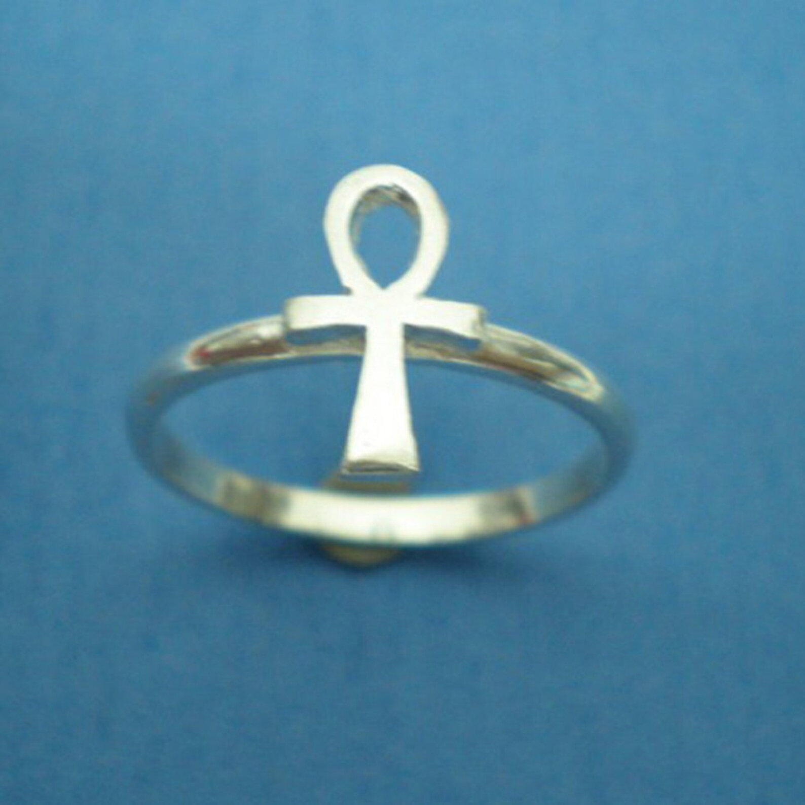 Sterling Silver Ankh Ring Ankh Jewelry for Men or Women - Etsy