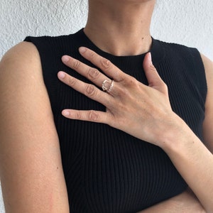 Personalized Dog Ears Ring - Custom Dog Breed Jewelry, Pet Name Dog ...