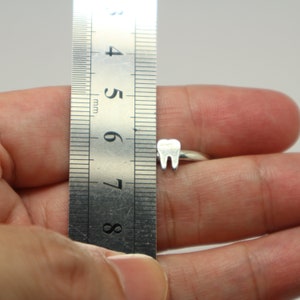 Dentist Teeth Promise Ring for Couples - Tooth Jewelry, Matching His ...