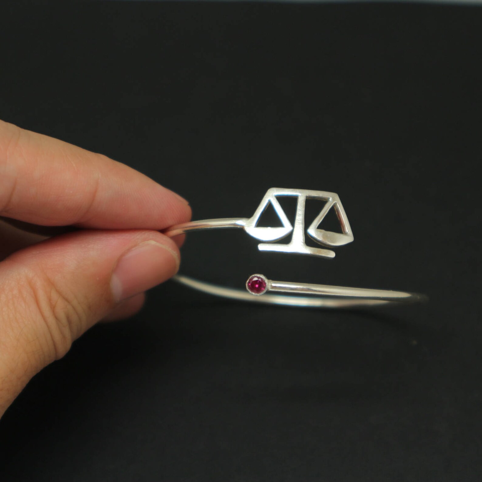 Silver Lawyer Scale of Justice Bracelet - Lawyer Jewelry, Graduation ...