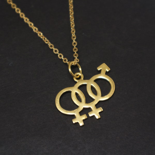 Transgender Pendant Necklace - Etsy