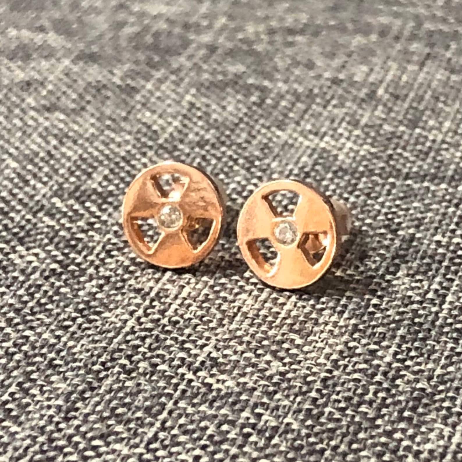 Silver Radiologist Technologist Stud Earring - Gift for Christmas ...