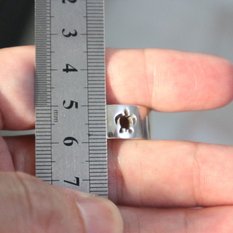 Sea Turtle Matching Promise Ring for Couples Bring Your Gift - Etsy