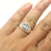 Silver Lawyer Ring Men Signet Ring Lawyer Jewelry - Etsy