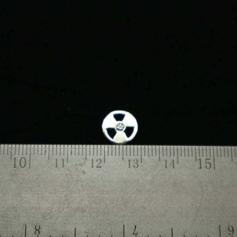 Silver Radiologist Technologist Stud Earring - Gift for Christmas ...