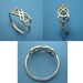Sterling Silver Double Infinity Ring Infinity Knot Ring - Etsy