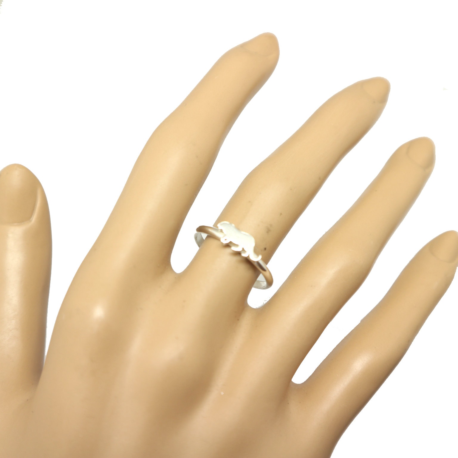 Tiger Couple Set Promise Ring Tiger Jewelry His and Her | Etsy