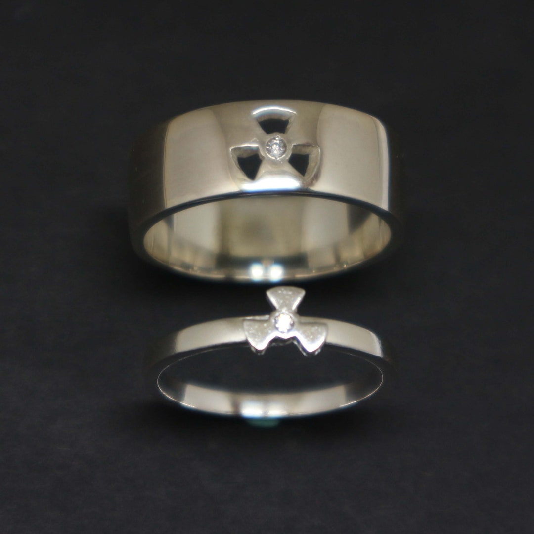 Silver Radiology Technologist Matching Promise Ring - Etsy