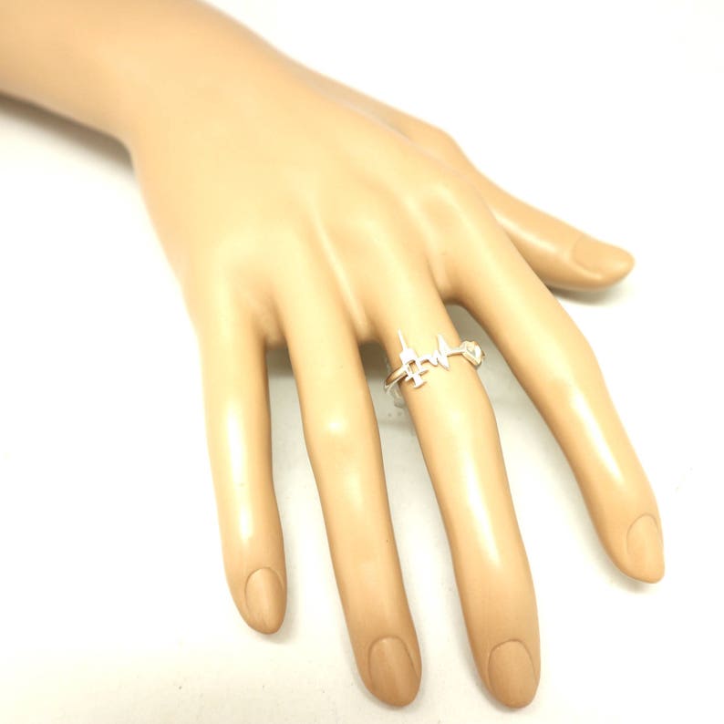 Silver Anesthesiologist Ring Nursing Student School | Etsy