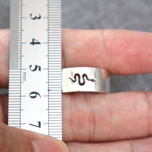 Snake Couple Set Promise Ring - Snake Jewelry, His and Her Matching ...