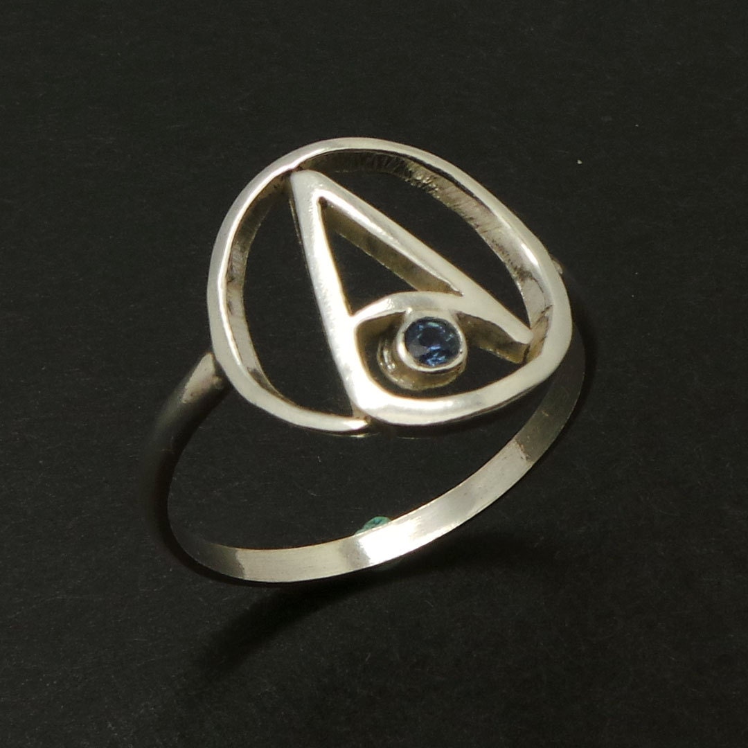Sterling Silver Atheist Ring - Atheist Jewelry - Atheism, Faith, Carl ...