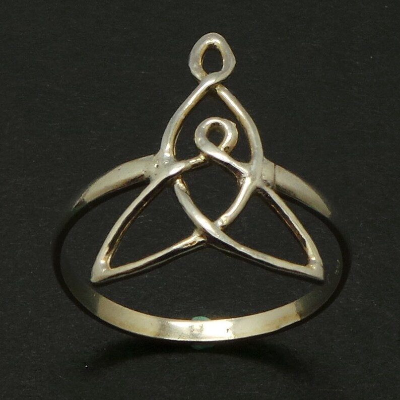 Sterling Silver Mother and Child Knot Ring - Silver Mother Child Knot ...