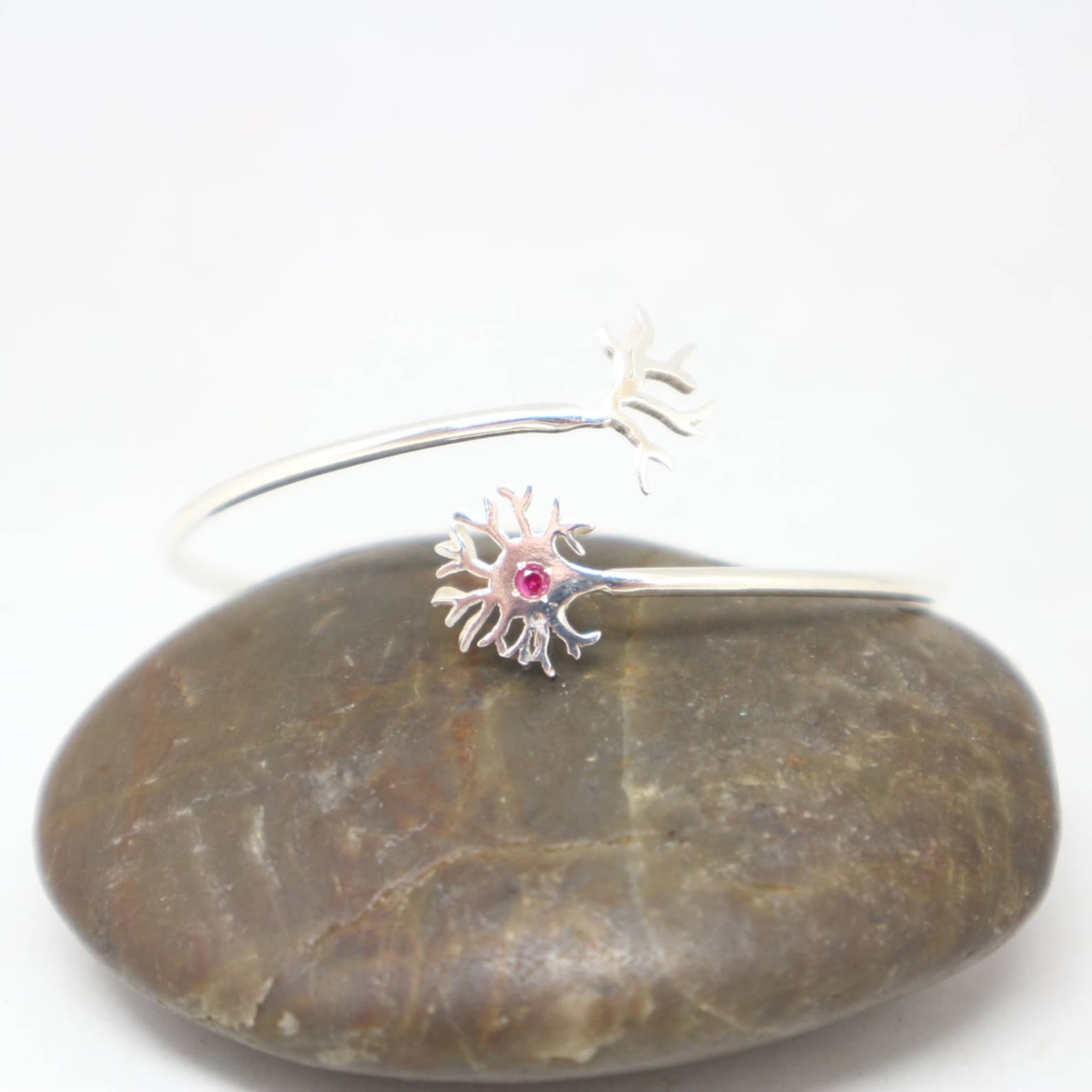 Silver Neuron Bracelet - Neuron Jewelry, Neurologist Gift - Etsy