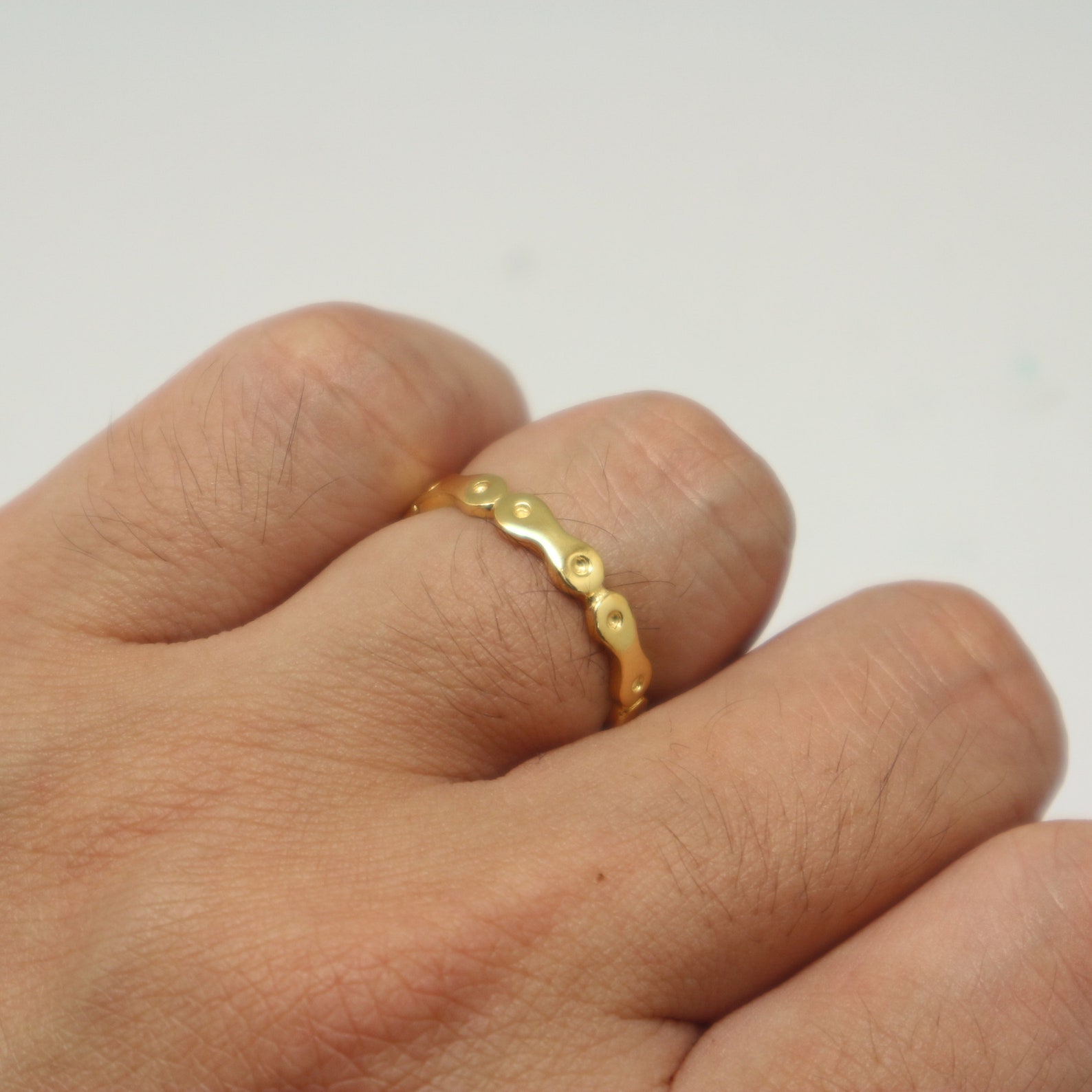 925 Silver Bicycle Chain Ring Bicycle Chain Jewelry Gift - Etsy