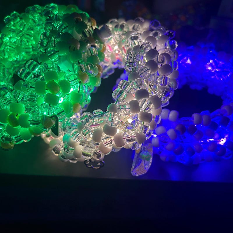 Kandi Cuffs Bracelets - Etsy