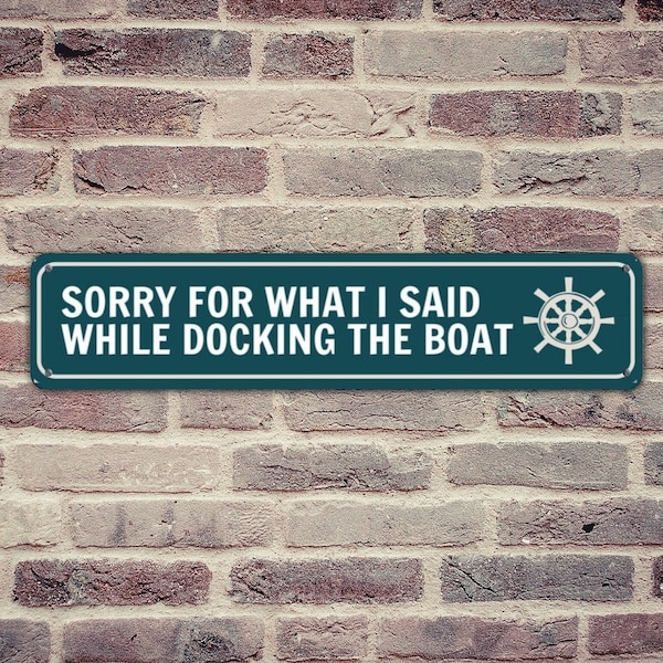 Funny Dock Signs - Etsy