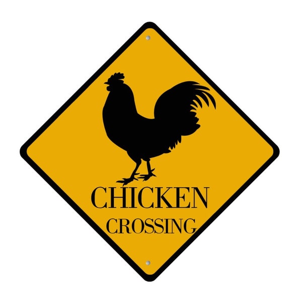 Chicken Xing Sign - Etsy