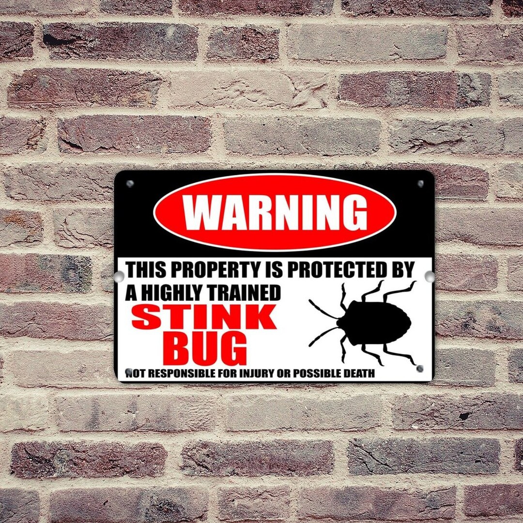 Funny Stink Bug Sign Bug Sign Insect Sign Accessories Stink - Etsy