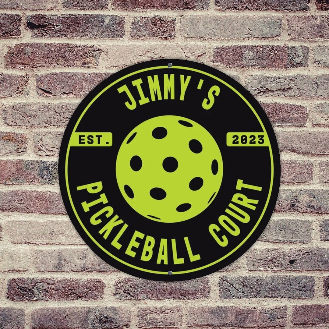 Pickleball Sign Pickleball Game Sign Pickleball Champion - Etsy