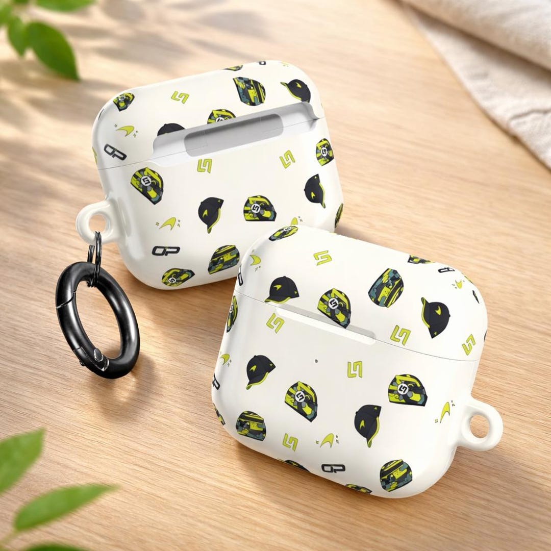 Lando Norris F1 Print Aripod Case | Gift for A F1 or Lando Norris Fan ...