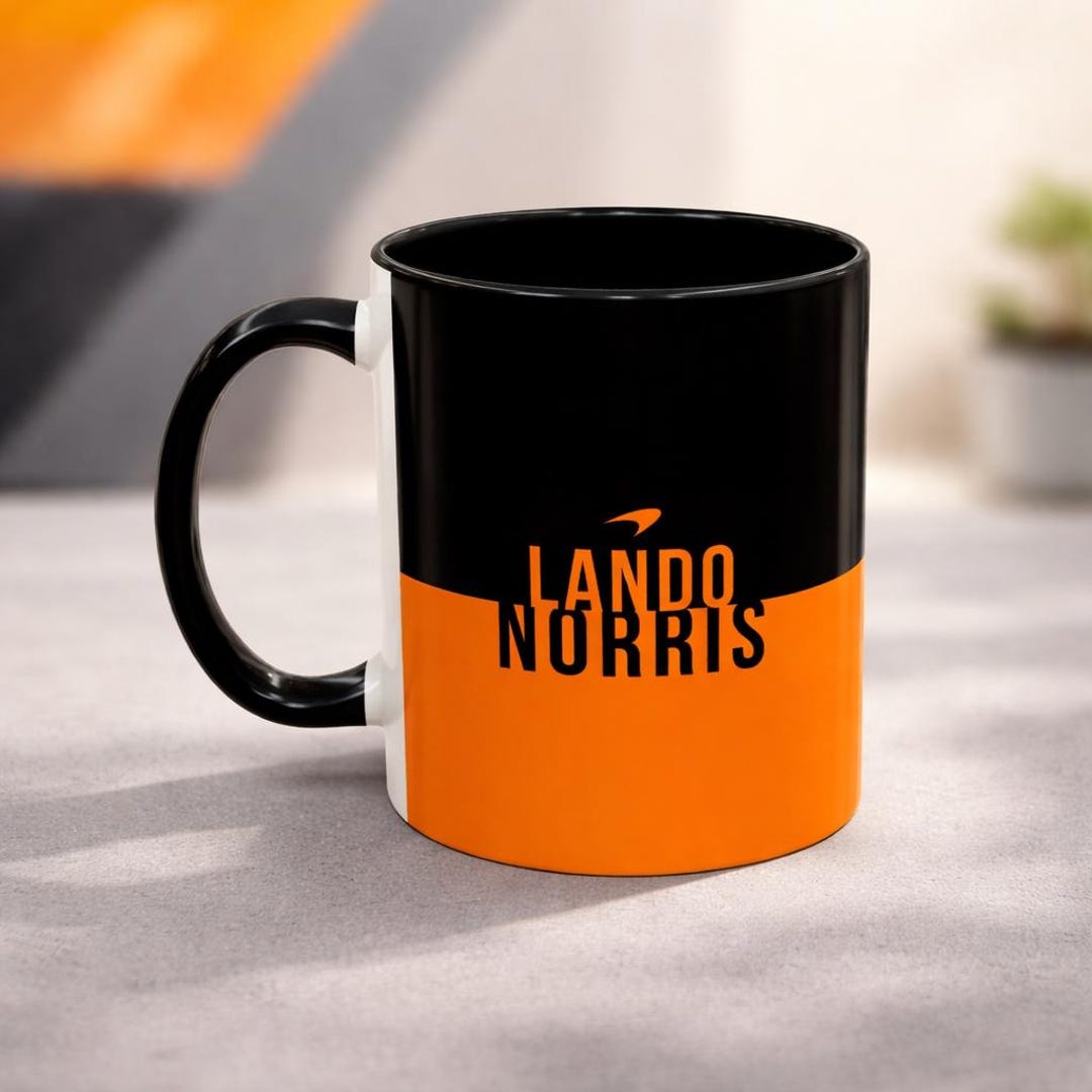 Lando Norris F1 Coffee Mug | Formula 1 Gift for Lando Norris & Mclaren ...