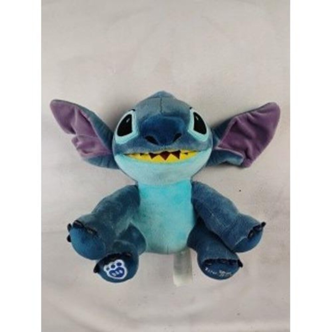 Disney Lilo & Stitch Build A Bear Plush BAB Stuffed Animal Toy Blue ...