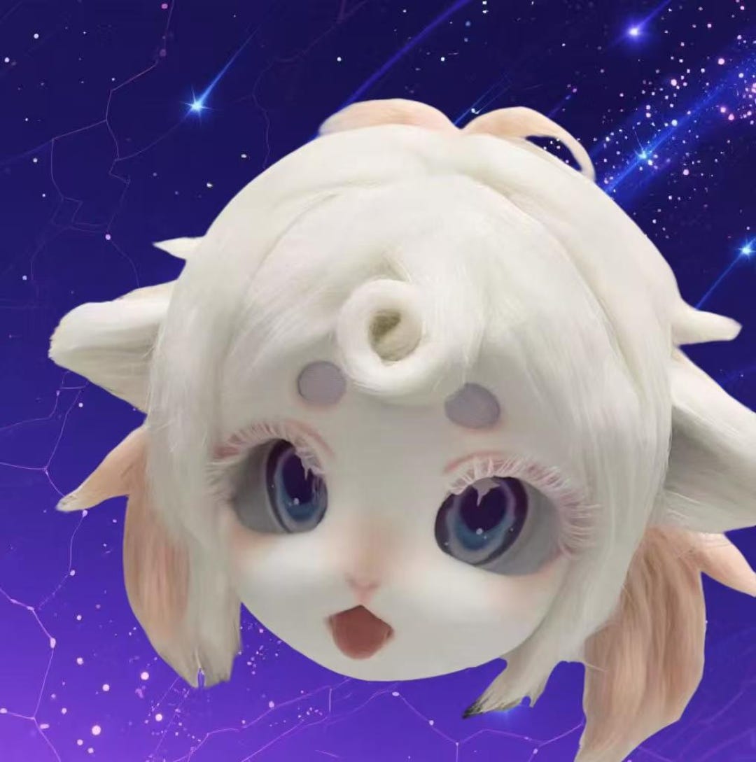 Kig Style Furry Head, Kigurumi Custom Fursuit Mask, Kemono Fur Head ...