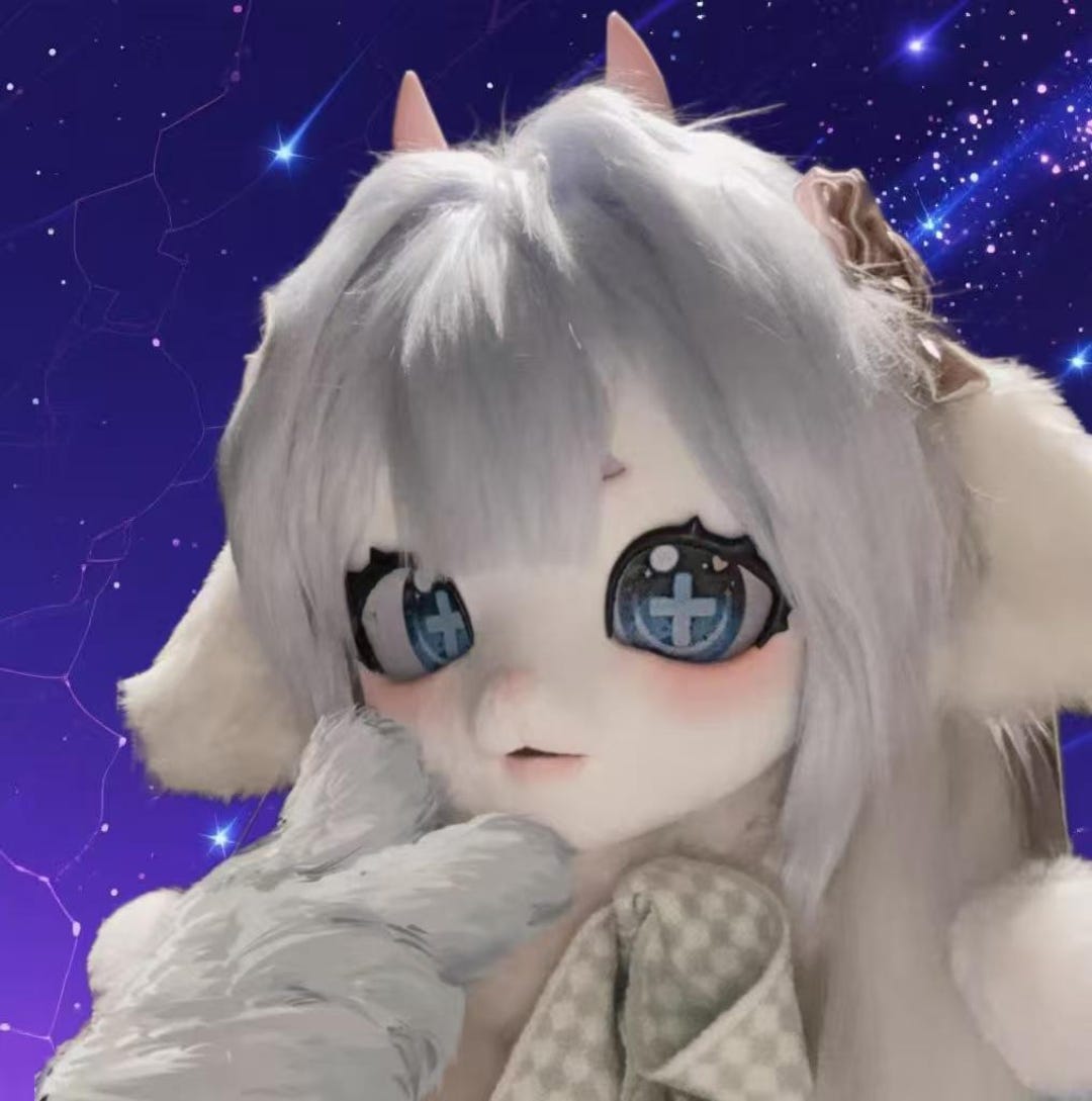 Kig Furry Head, Kigurumi Custom Fursuit Mask, Kemono Fur Head, Fursuit ...