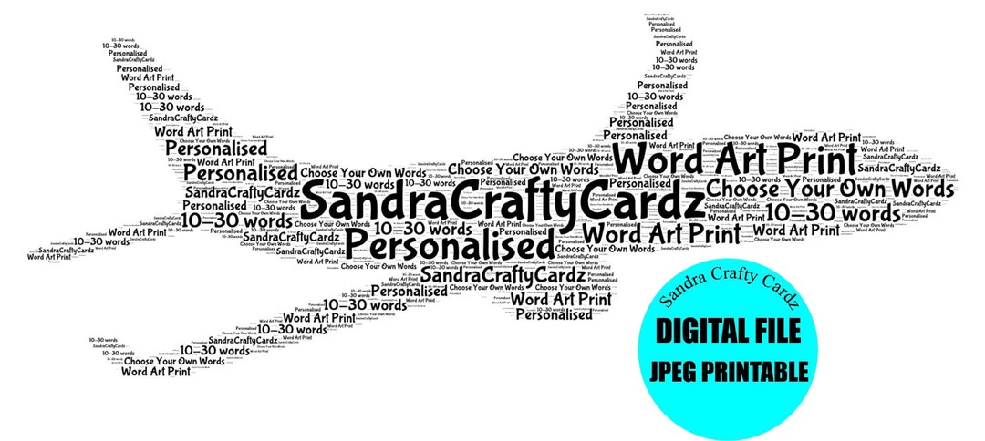 Personalised Plane Word Art Aeroplane Gift Pilot Cabin Crew - Etsy