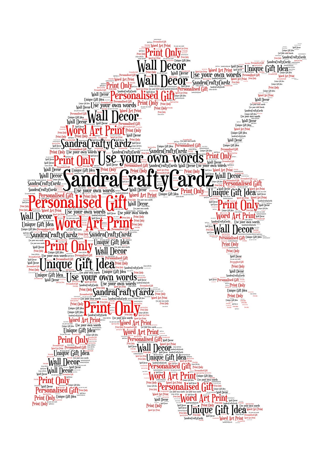Salsa Dance Couple Personalised Gift Word Art Print Unique - Etsy 日本