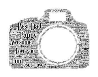 Camera Word Art | Etsy