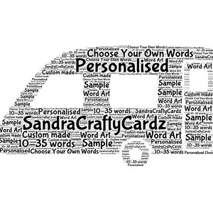 Caravan Personalised Word Art Caravanning Gift Caravan Club | Etsy