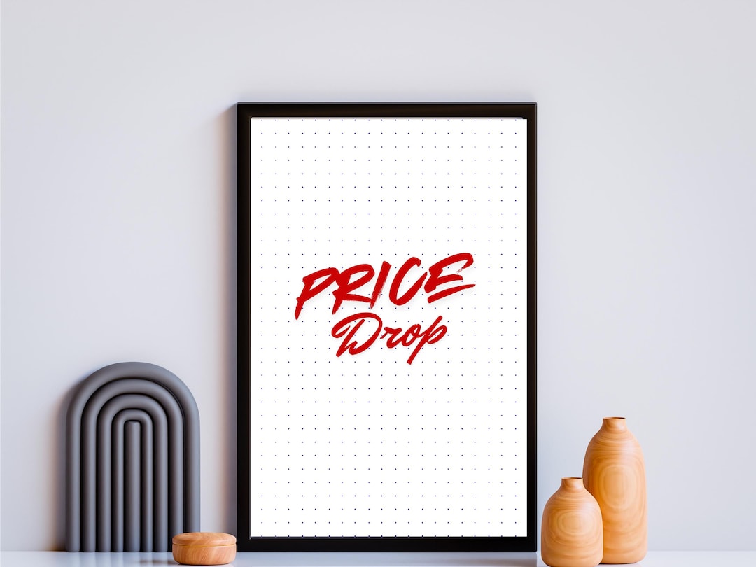 Printable Price Drop Sign Download, Red Store Promotion Poster ...