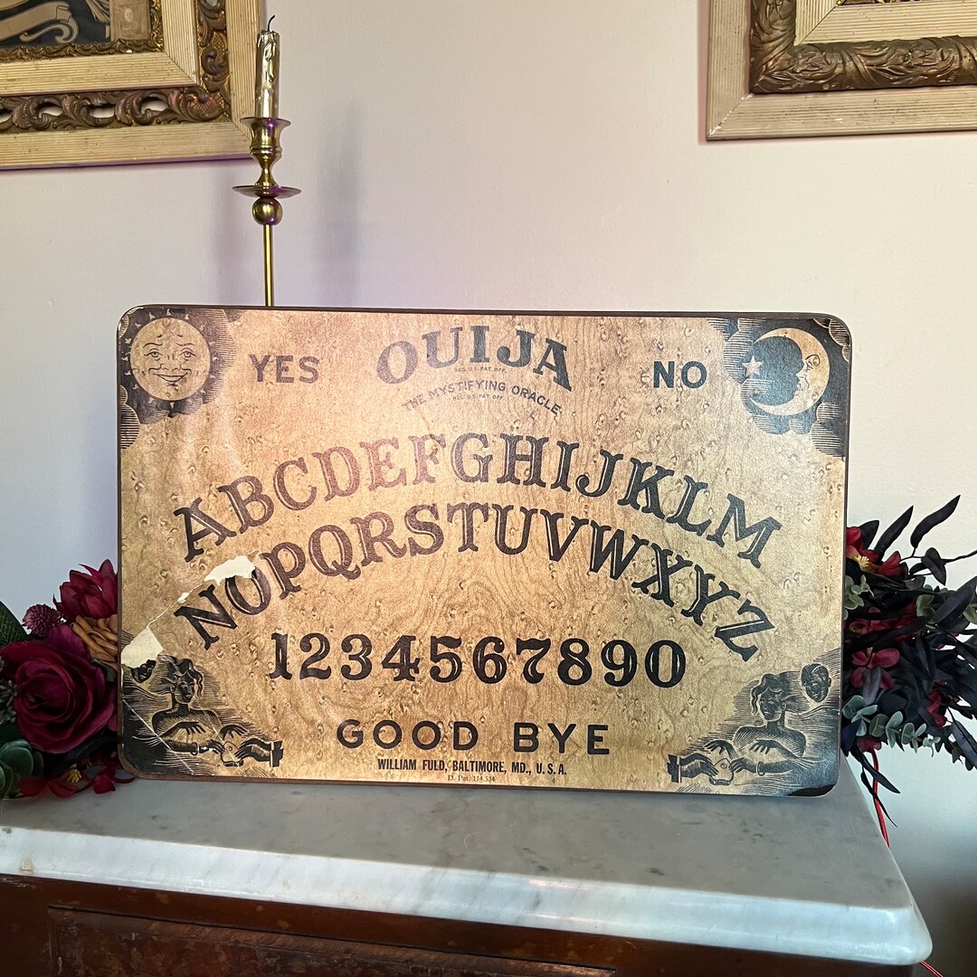 Vintage 1960s William Fuld Parker Brothers Ouija Board Vintage - Etsy