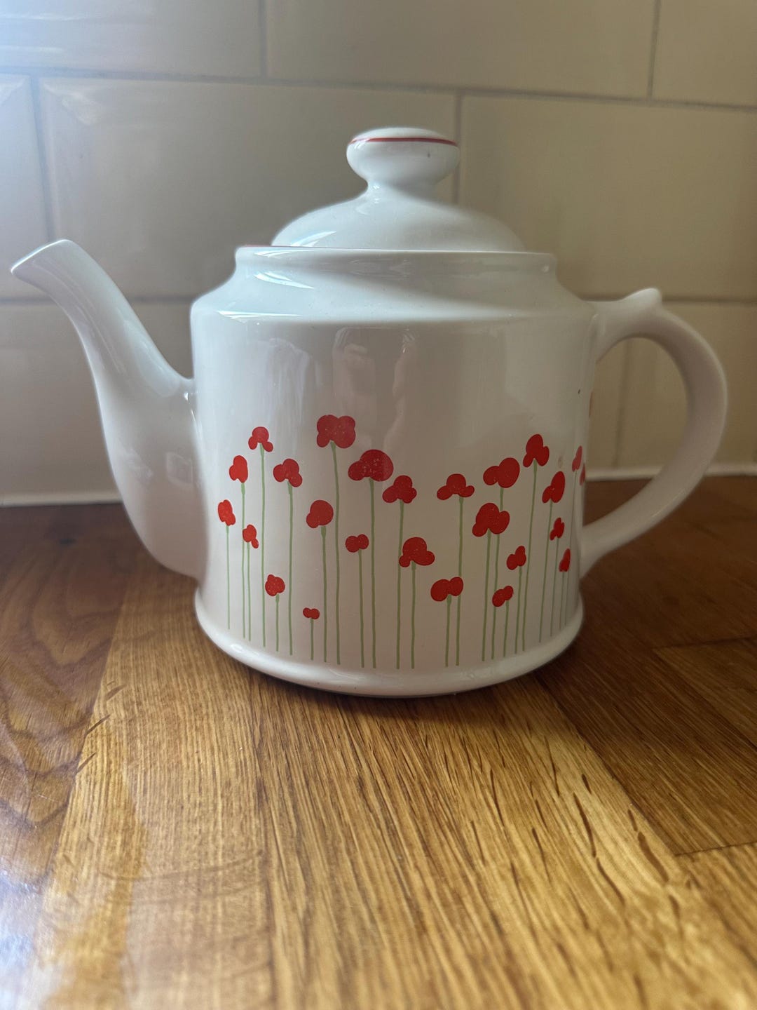 Wade England Poppy Tea Pot 1980’s - Etsy