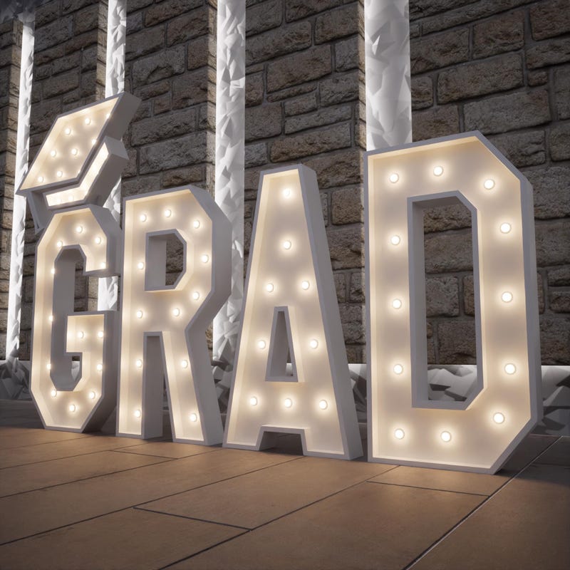 Led Grad Letters - Etsy