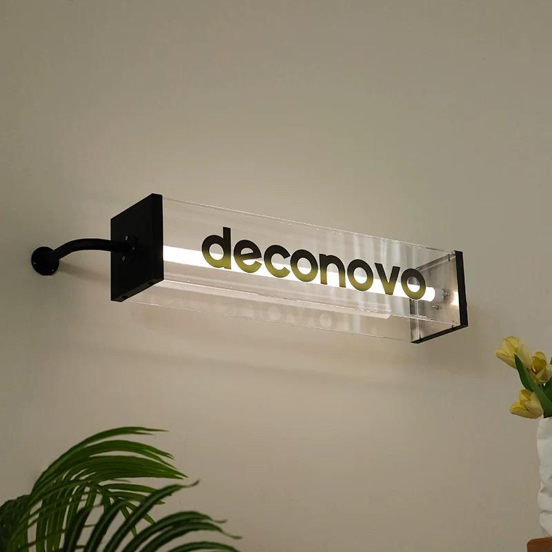 Custom LED Light Box Sign - Personalized Illuminated Branding for Shops ...