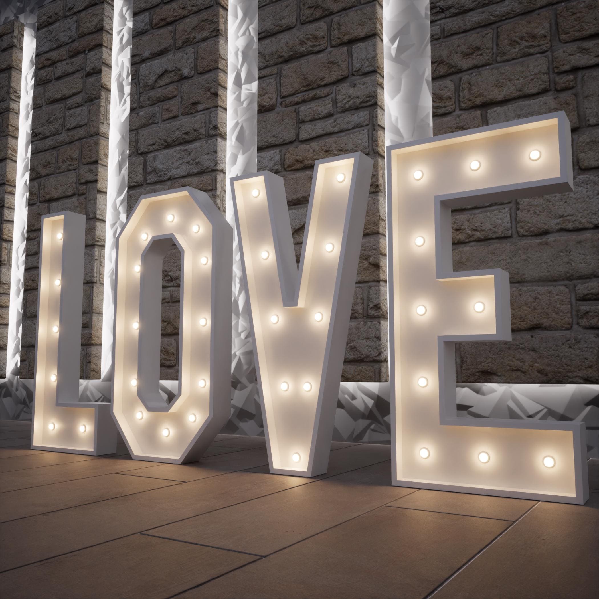 GRAD Marquee Letters 4ft 3ft LED Light Up, Graduation Party Decor ...