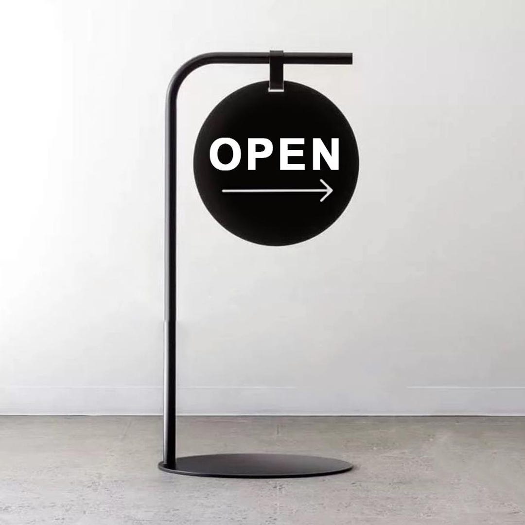 Grand Opening Storefront Sign, Attention Grabbing A-frame Advertisement ...