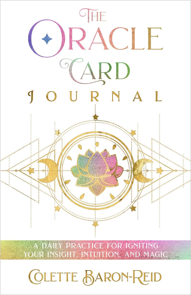 The Oracle Card Journal by Colette Baron-reid - Etsy